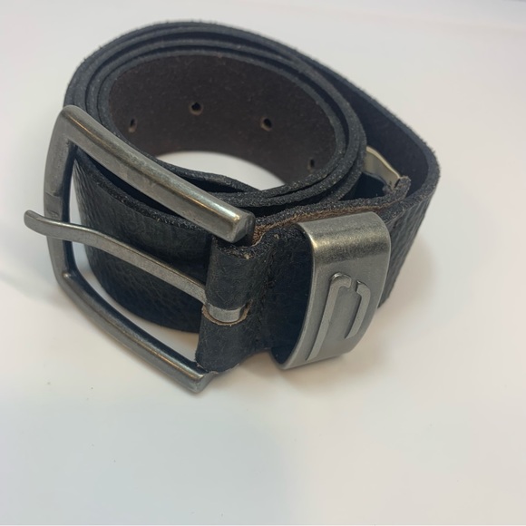Diesel | Accessories | Diesel Original Vintage Black Leather Belt Made ...
